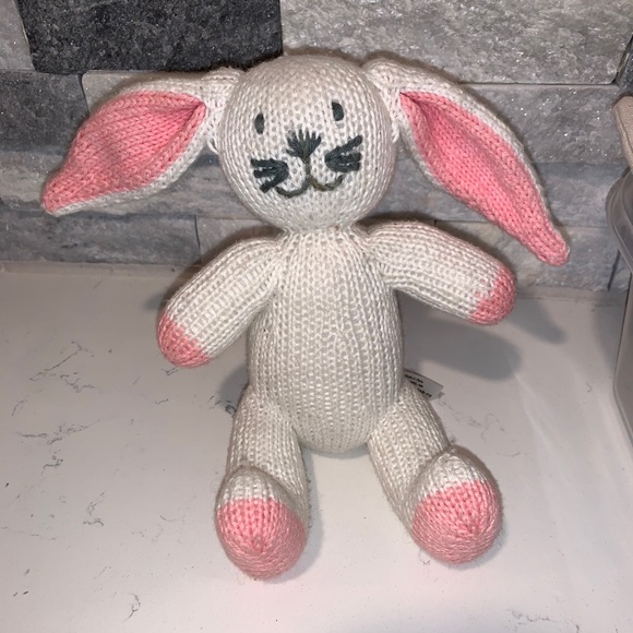 peru | Toys | Bunny Rabbit Knit Plush Toy Made In Peru | Poshmark